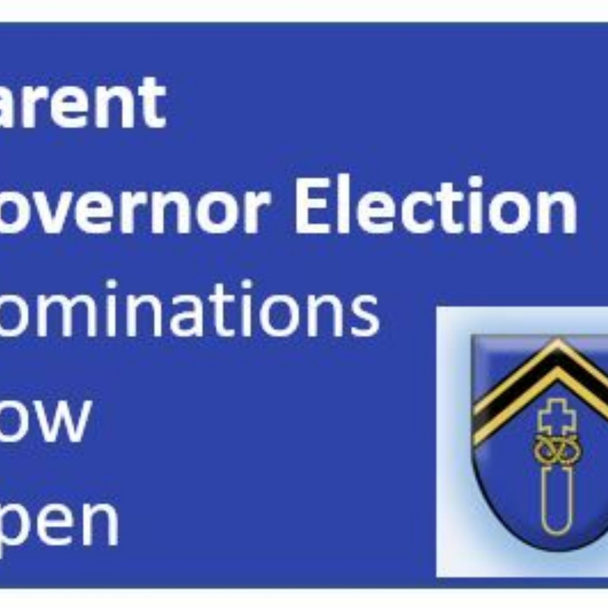Parent Governor Elections - Sept 2025 - Sir Graham Balfour School